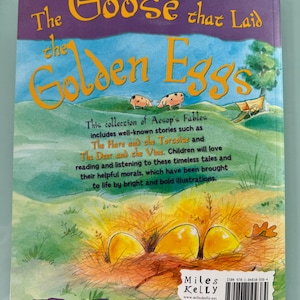 Goose Who Laid the Golden Egg Victoria Parker Softcover Aesops Fables ...