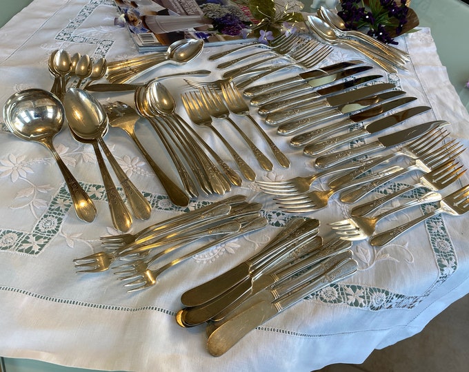 SILVERWARE Dinner Silverware COUNTESS II Flatware 1936 Simeon George H ...