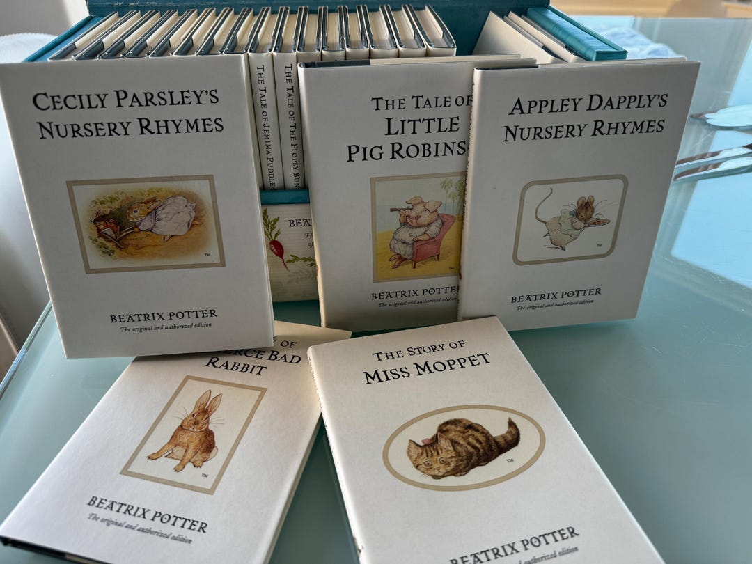 Beatrix Potter Collection of 23 Stories in Box Case - Etsy