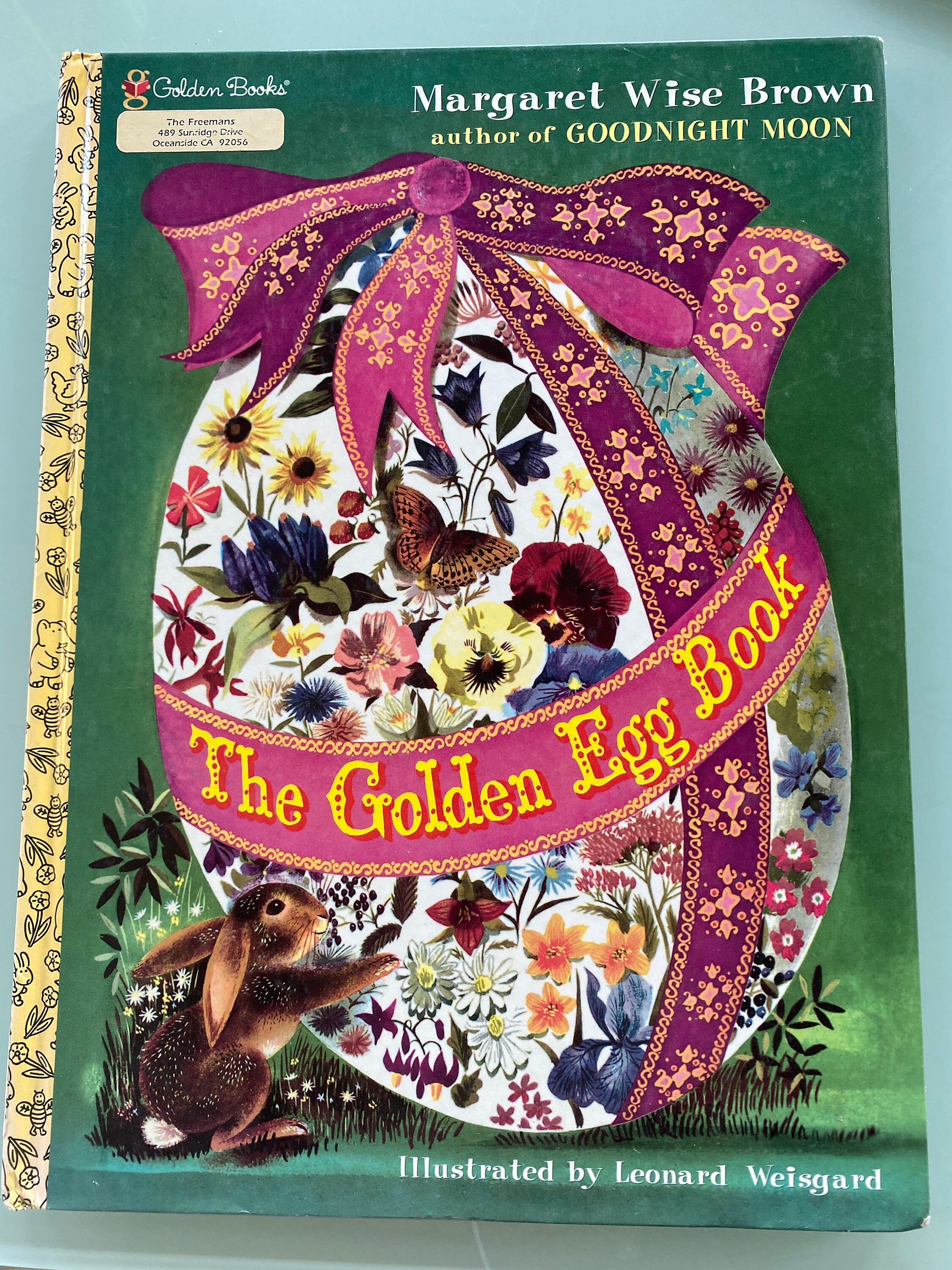 Vintage the Golden Egg Book by Margaret Wise Brown - Etsy
