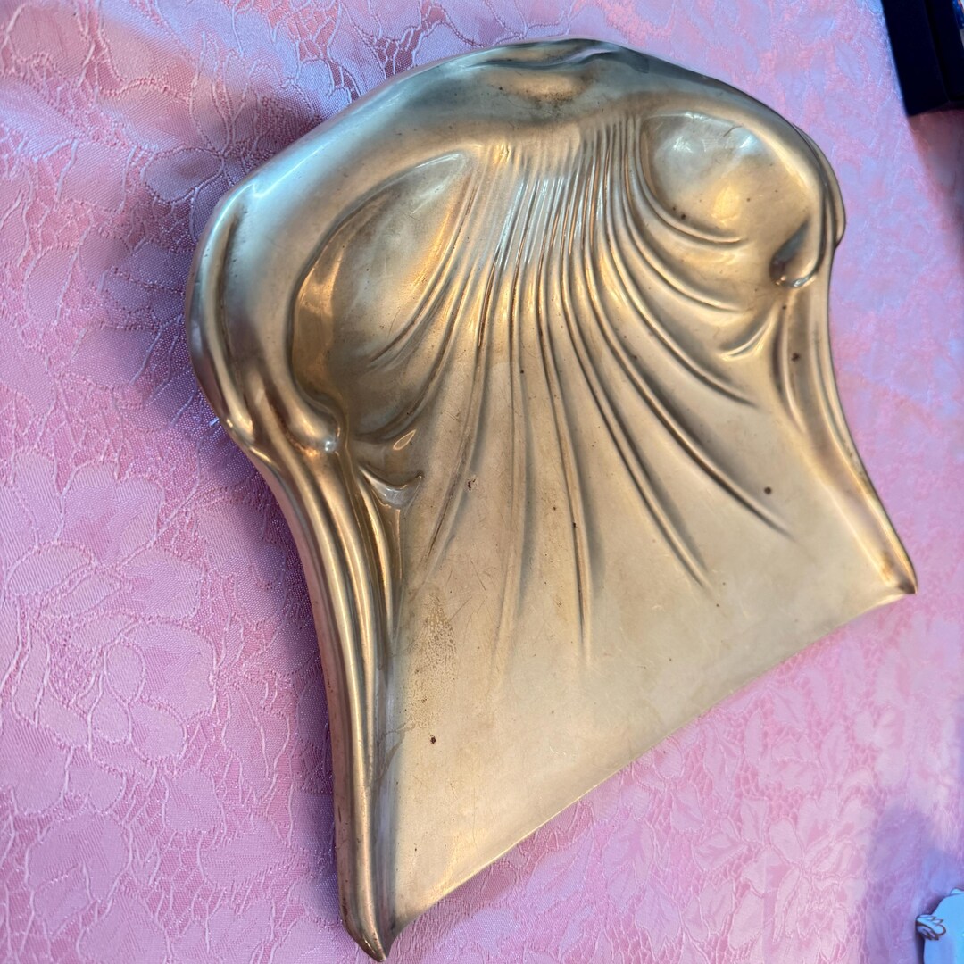 Art Nouveau, Copper/brass Tray, Crumb Tray, Silent Butler, Marked ...