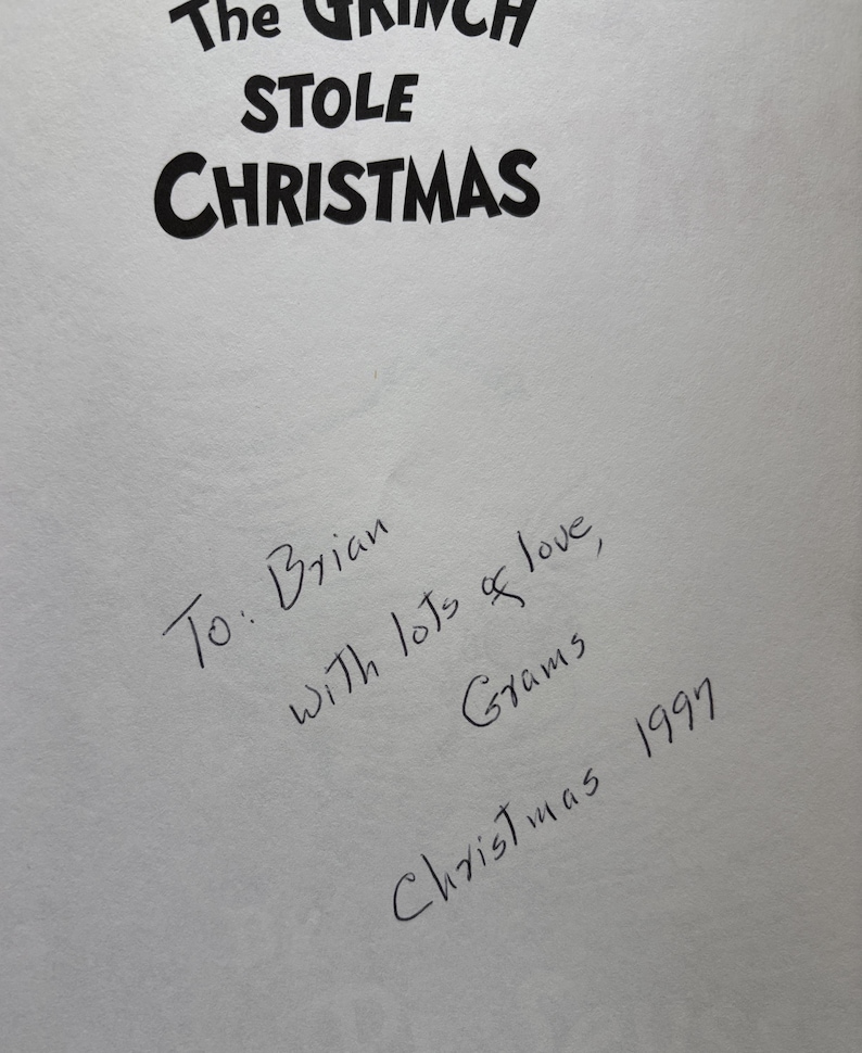 How the Grinch Stole Christmas Dr. Seuss ** 40th Anniversary Edition ...