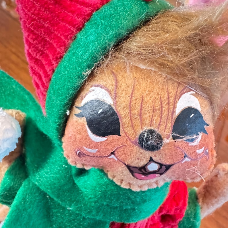 Annalee Mobility Doll 6" Christmas Snow Fun Snowball Fight Mouse ...