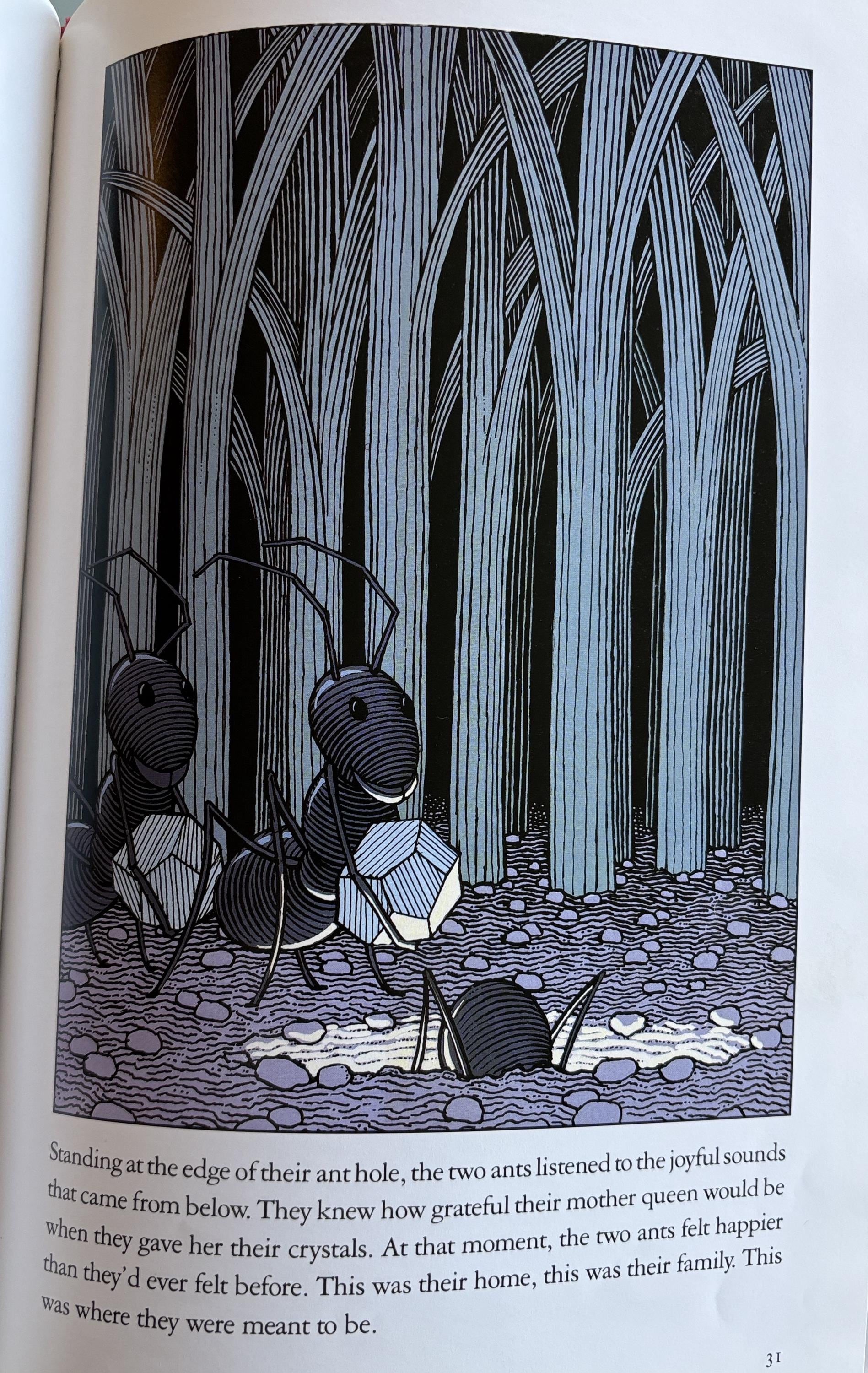 Two Bad Ants by Christ Van Allsburg Children's Book 1988 Must Have - Etsy