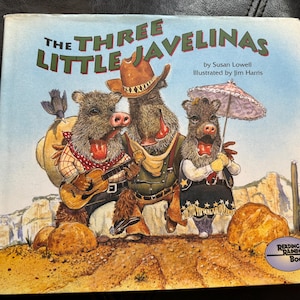 The Three Little Javelinas 1st Edition 1992 SIGNED RARE - Etsy