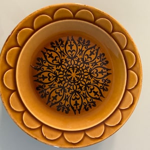 Vintage Coventry Castilian Dessert Plate (4) USA RETRO DECOR Kitchen ...