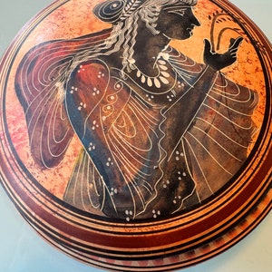 Classic Period 500 BC Hand Made Greece Covered Dish, Greek Ancient ...