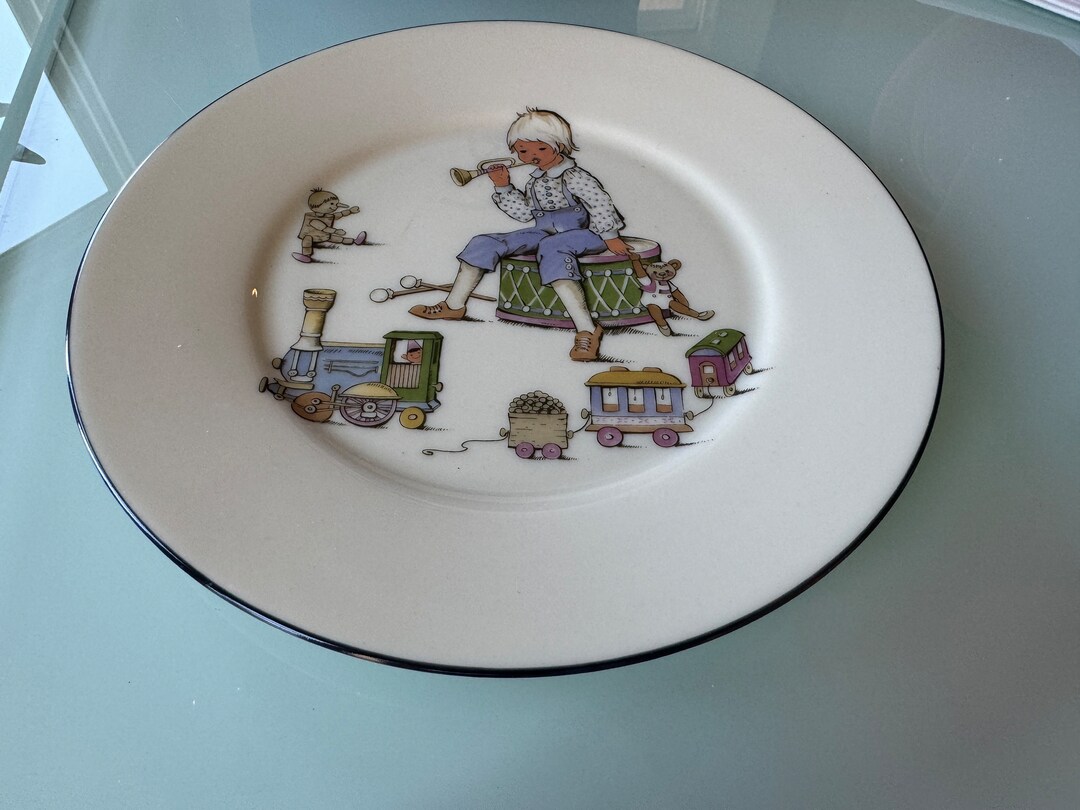 Lenox Special Plate 8” Boy on Drum Beautiful Collector Plate USA Made ...