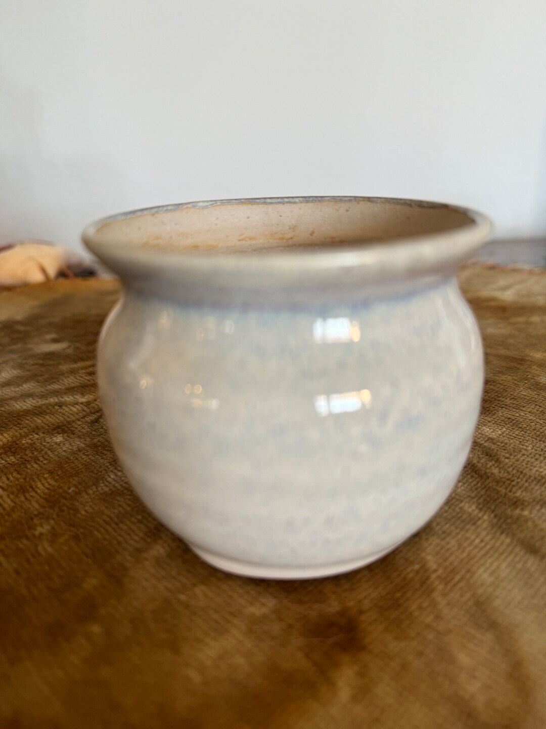 Small Art Pottery Burnett Art Pottery Diminutive Stoneware Pot SIGNED ...