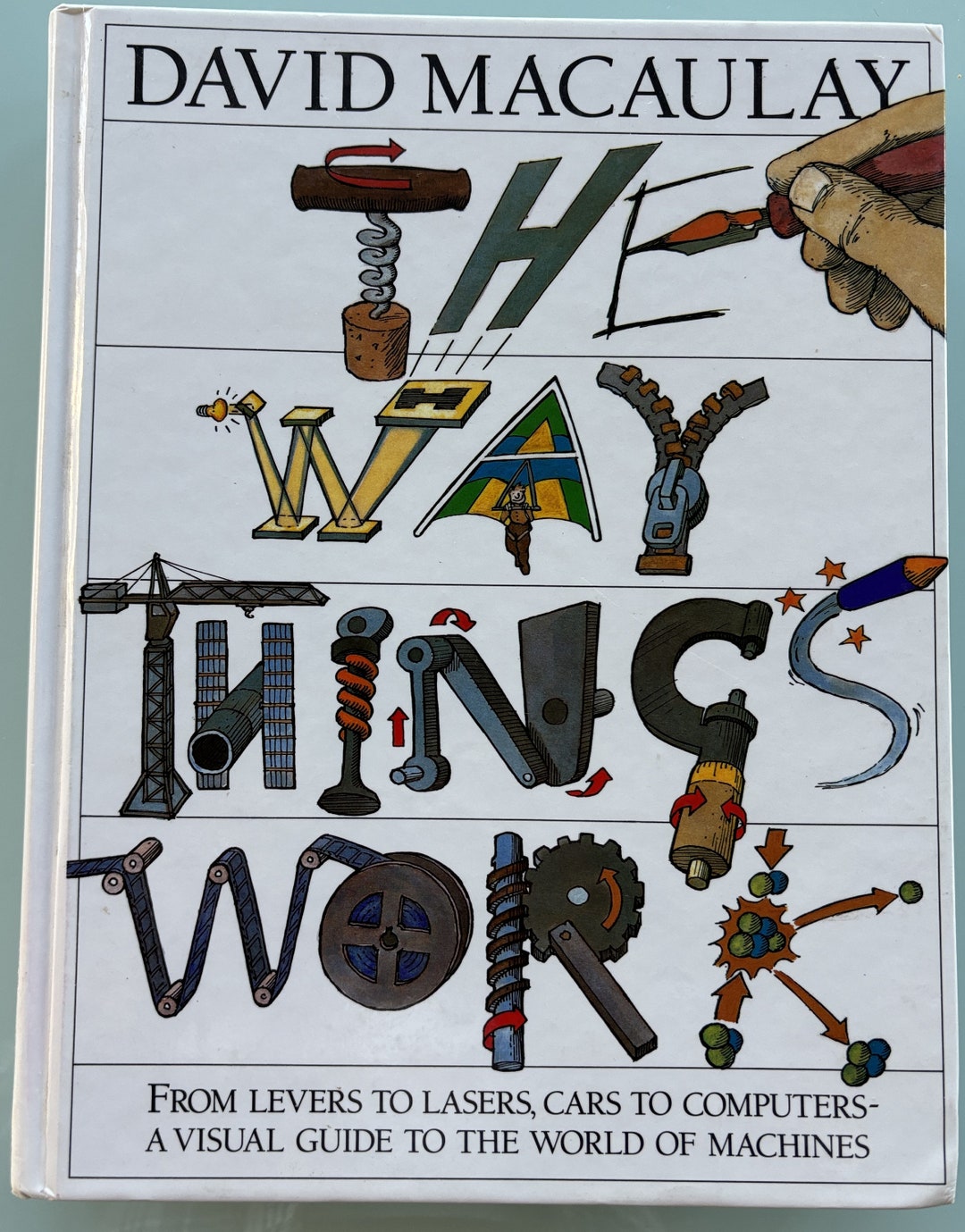 The Way Things Work Book, David Macaulay, 1988 Hardcover - Etsy