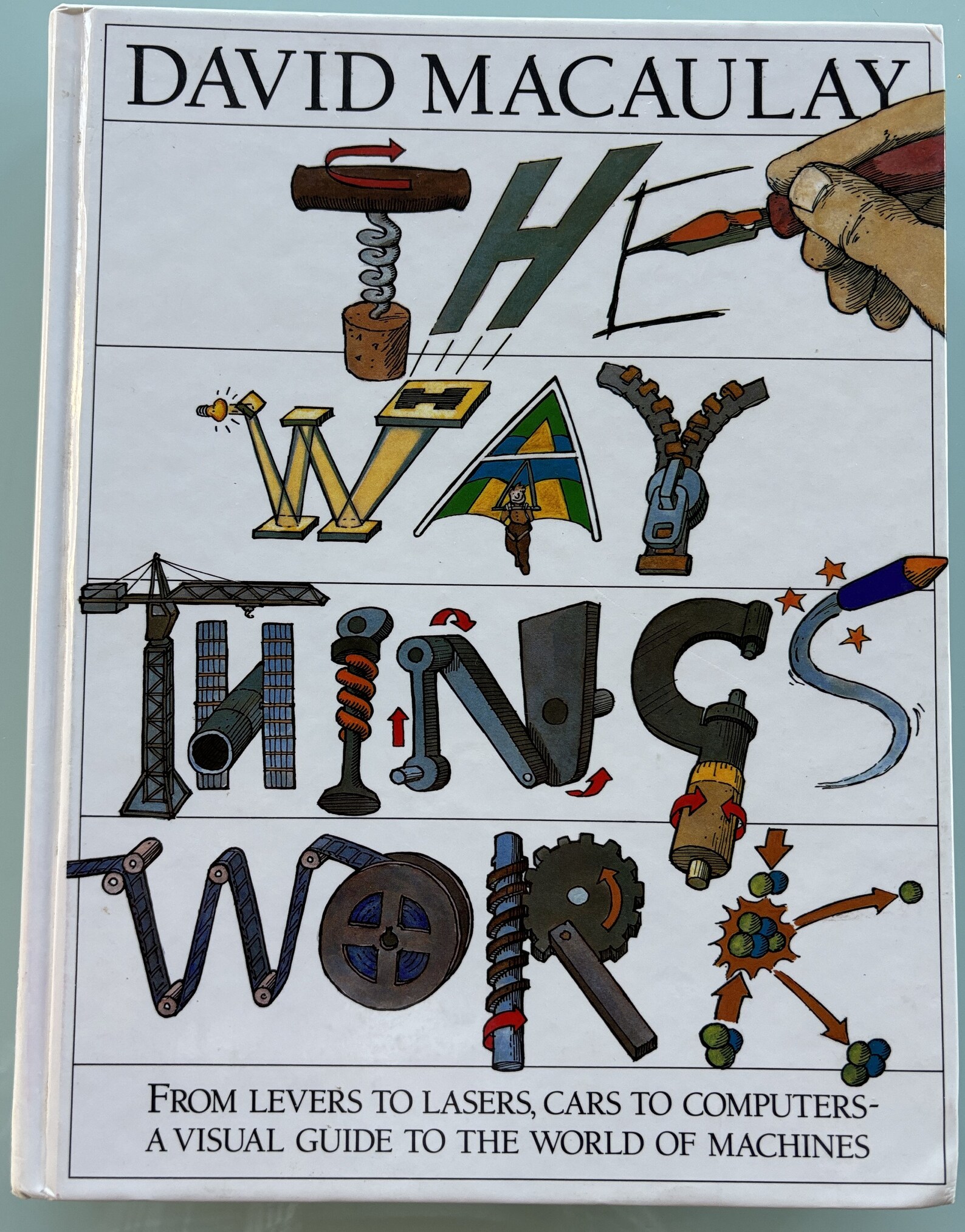 The Way Things Work Book, David Macaulay, 1988 Hardcover - Etsy
