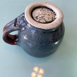Brutalist Stoneware MUGS Pottery Hand Made Coffee Cups 2pc GIFT - Etsy