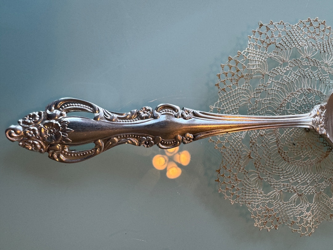 ROMANTIC Rose Silverplate EP SS Japan Ornate Silverware - Etsy