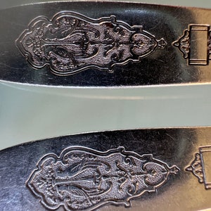 Antique Silverplate TEASPOONS From Oneida Community in BIRD of PARADISE ...