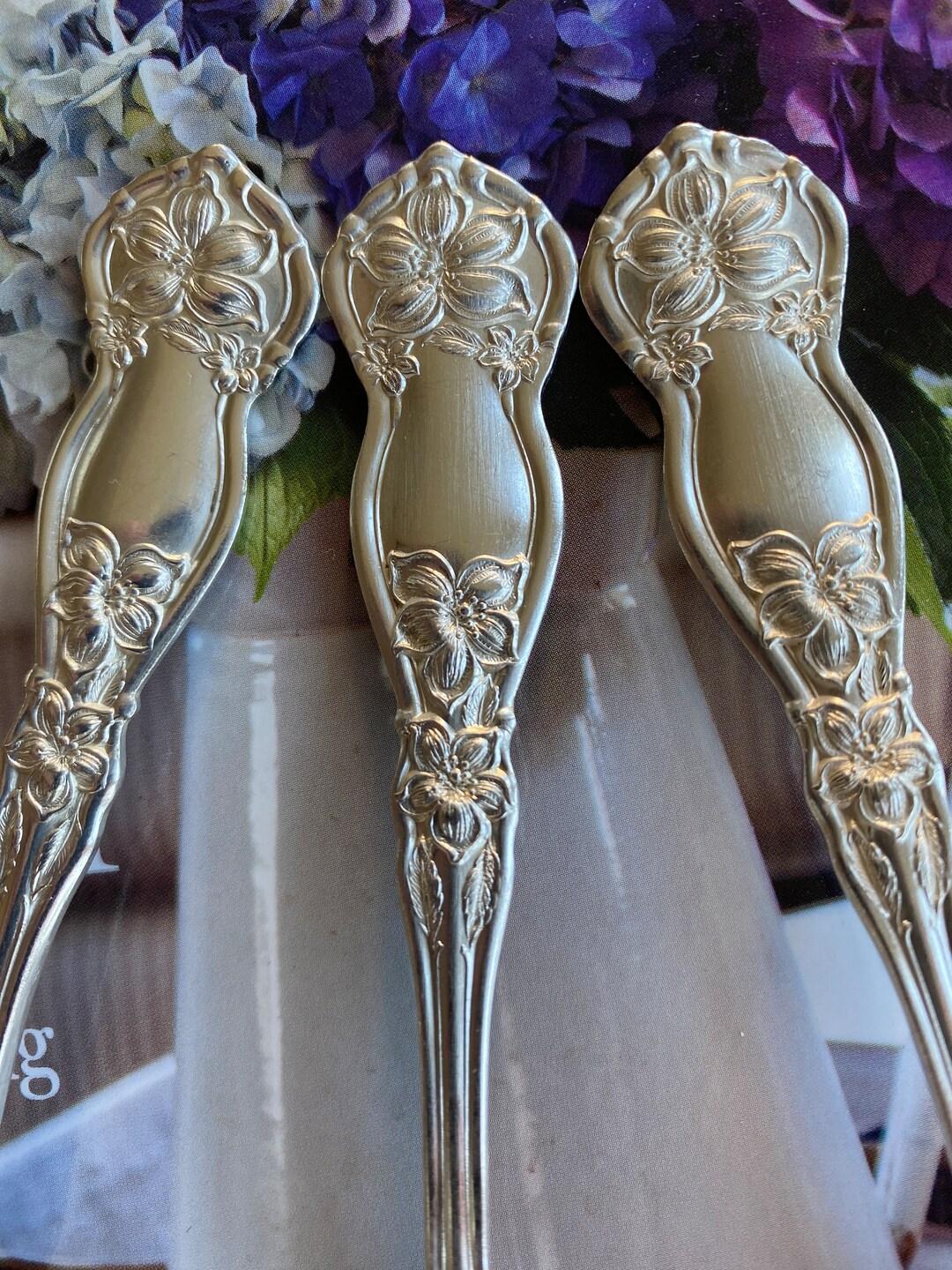 Orange Blossom Pattern 1910 Wm Rogers & Son AA Silver Plate - Etsy