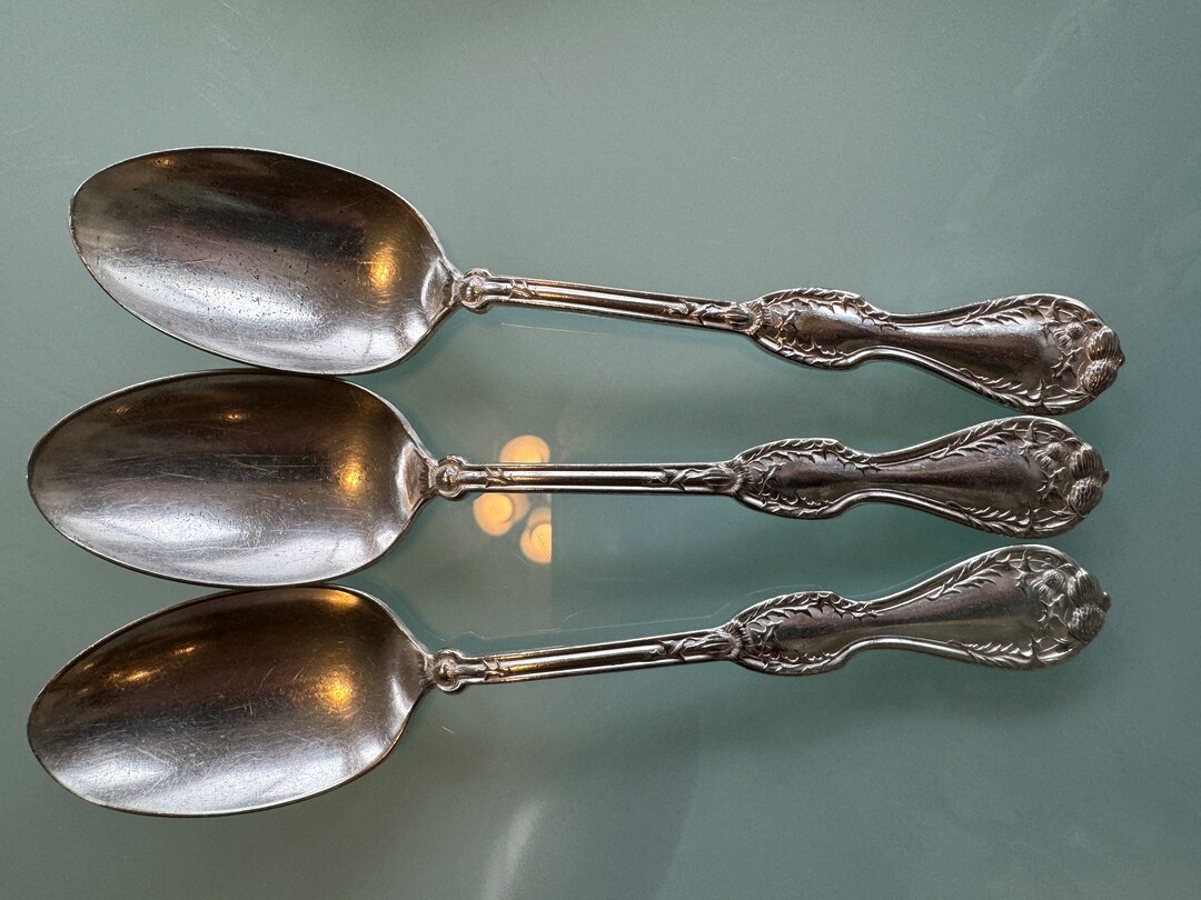 Hard to Find, Thistle 1906 by Simmons Hardware Co. Silver Plate ...