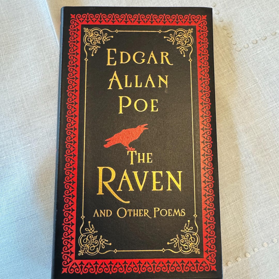 THE RAVEN & Other Poems by Edgar Allan Poe, Pocket Size Book, 7"x4 ...