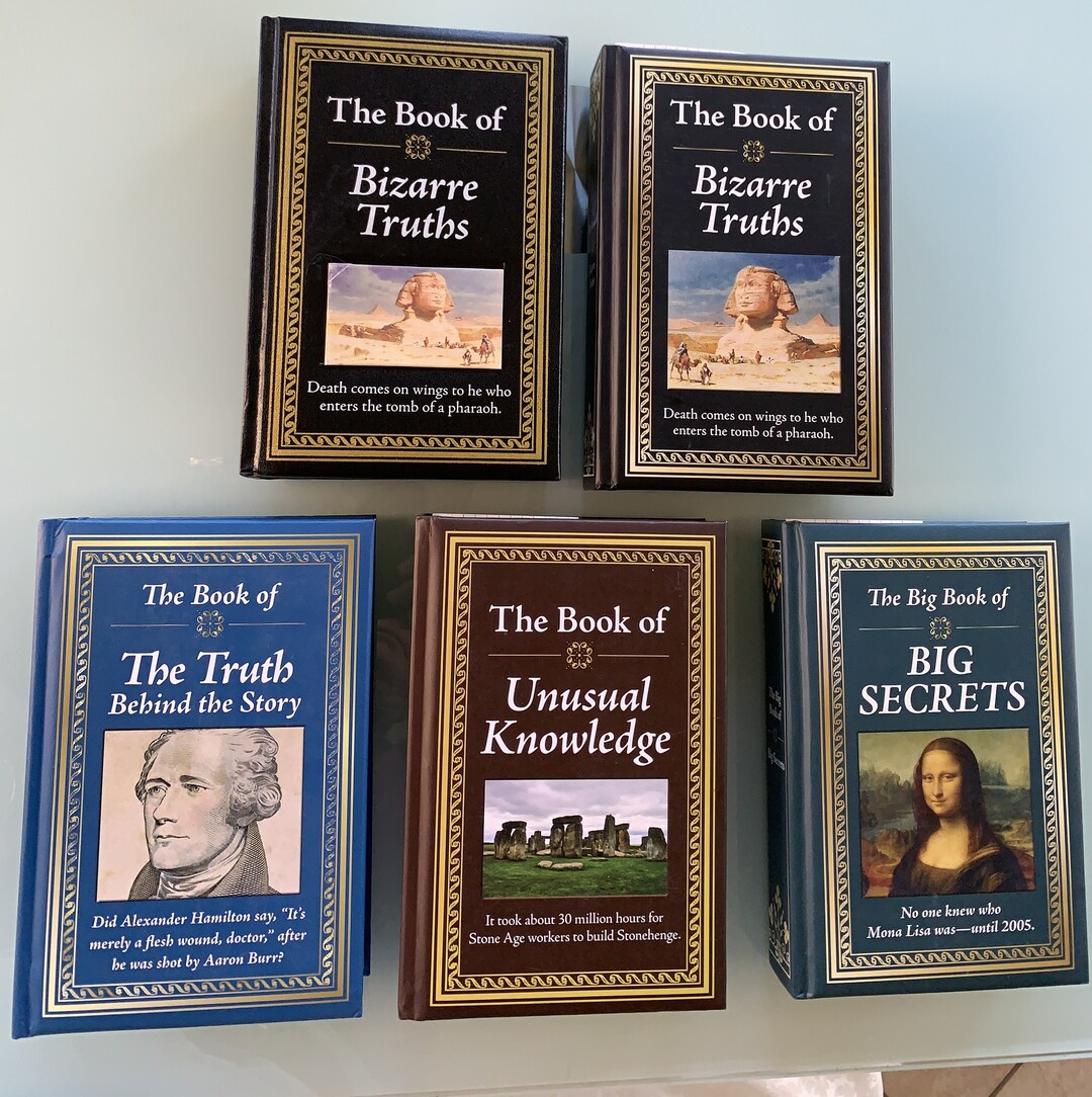 The Book of Bizzare Truths Series Lewis Weber CEO HOLIDAY - Etsy
