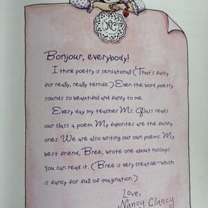 Fancy Nancy - Poet Extraordinaire! - Etsy