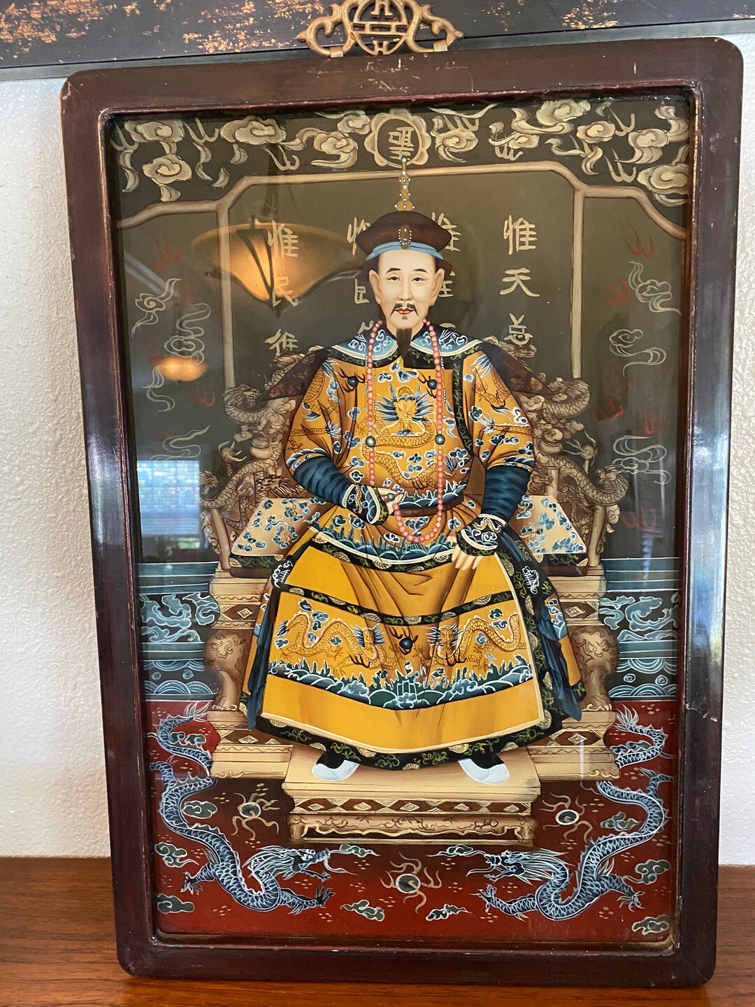 Chinese Ancestral Portrait Hand Painted - Etsy