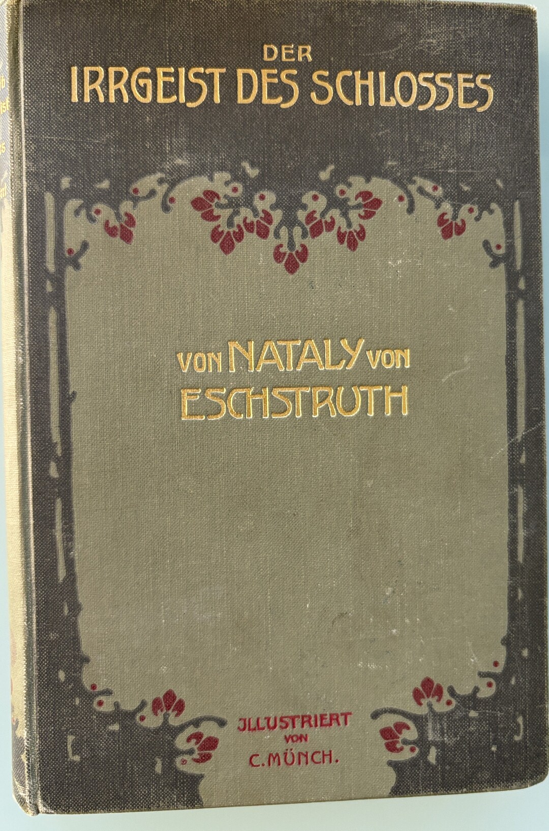 The Real Spirit of the Castle (german Language Book) 1899 RARE Old ...