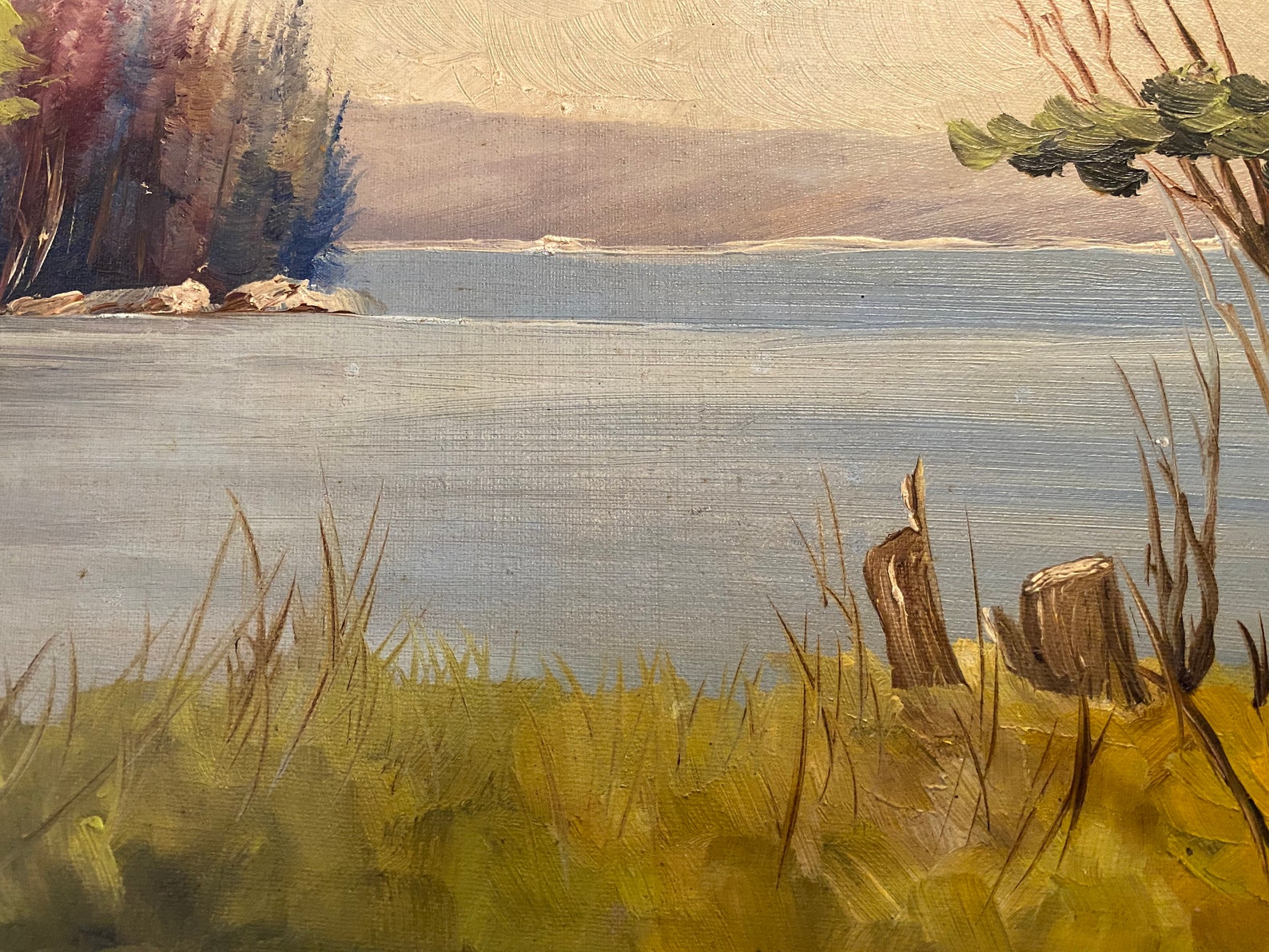 Oil Painting, Antique, Listed Artist D Hunter Canadian Artist ONE OF A ...