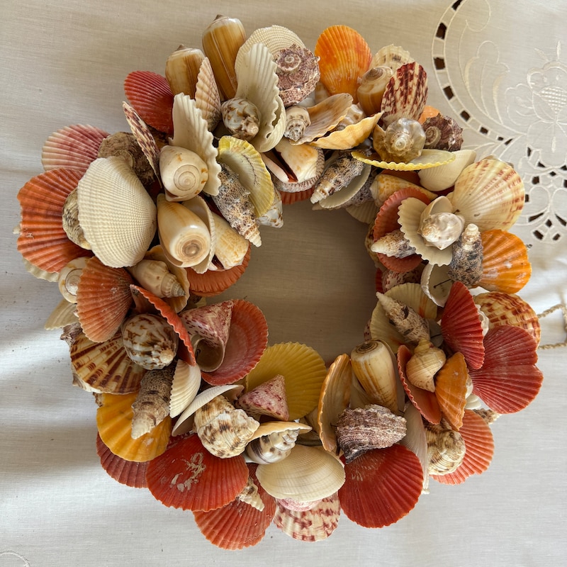 Seashell Wreath - Etsy