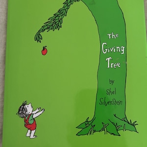 A Giving Tree by Shel Silverstein Excellent With Dustcover - Etsy