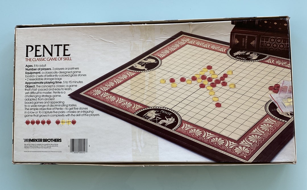 Pente - Game by Parker Brothers RETRO GAME - Etsy