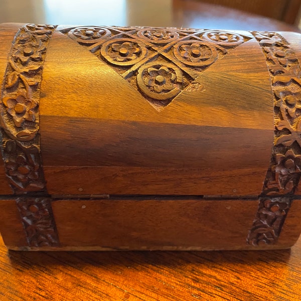 Vintage Wood Box - Etsy