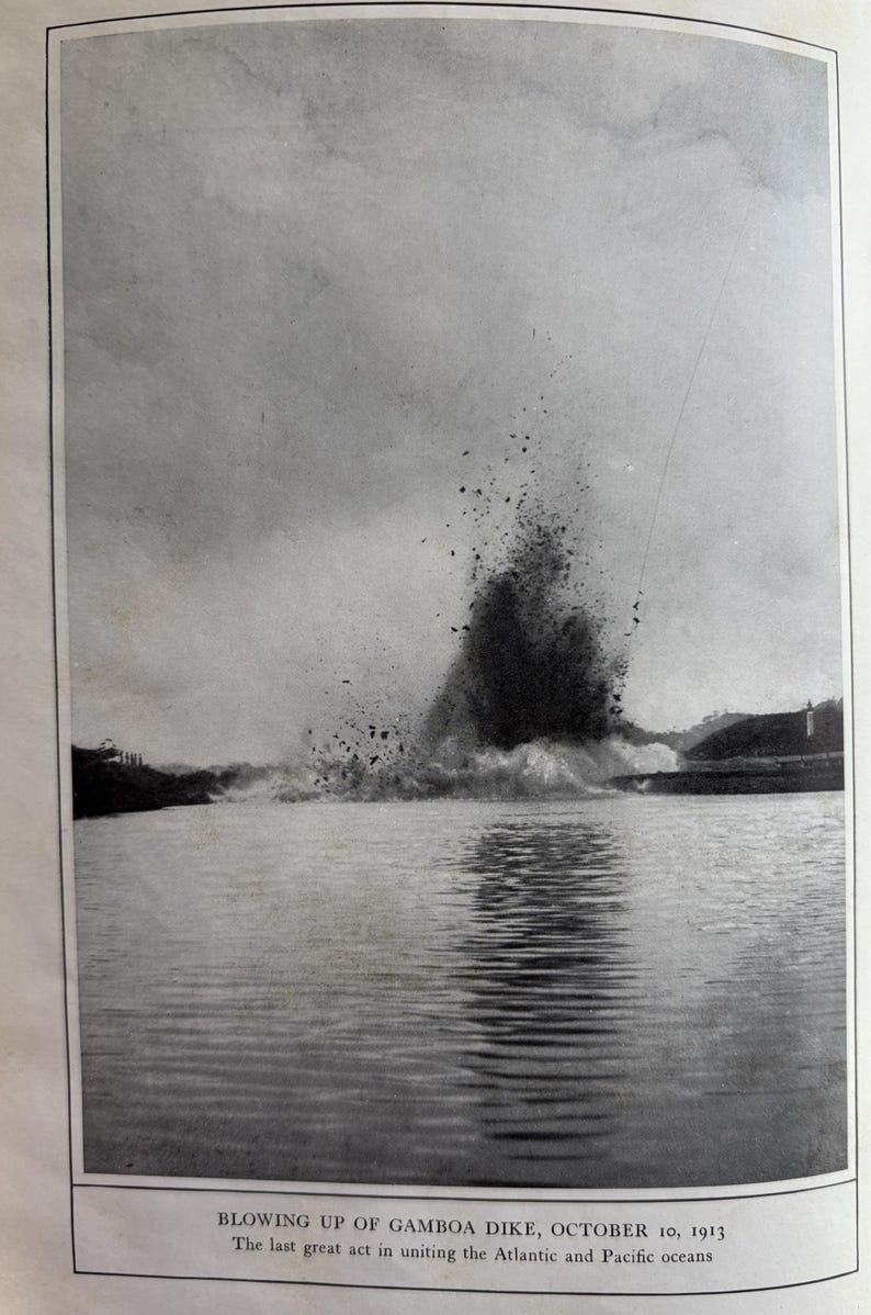 Panama Canal What It is What It Means by John Barrett ** 1913 ** - Etsy