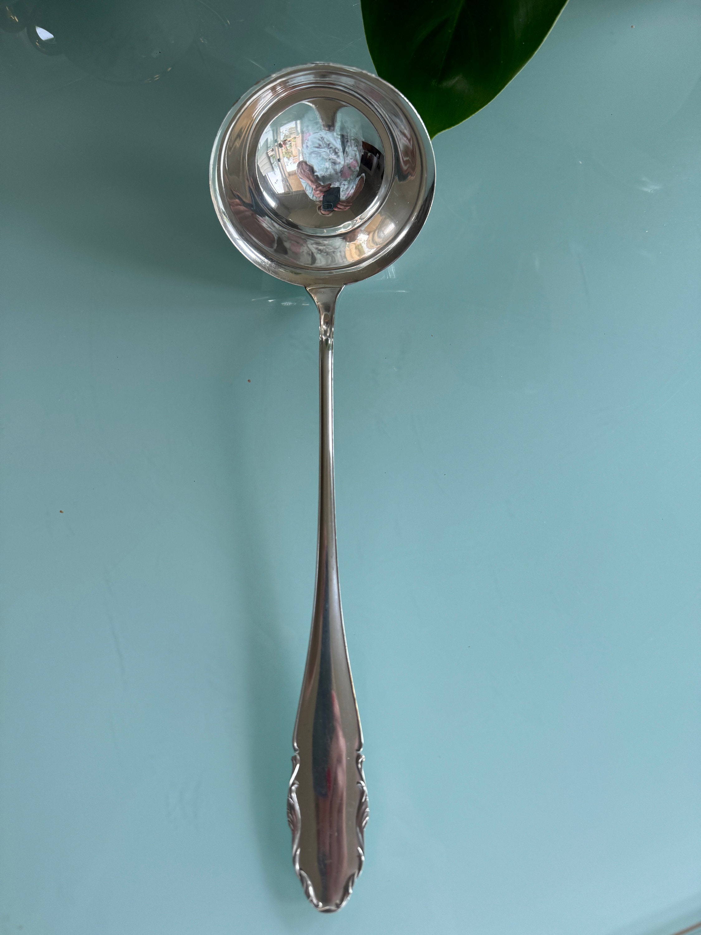 Vintage Ladle German Silverplate Vintage HS Co. German Large - Etsy