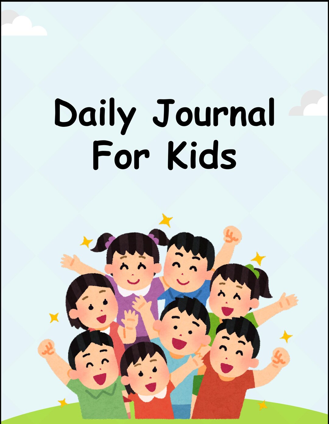 Printable Kids Journal Fun & Creative Writing Prompts Daily Gratitude ...