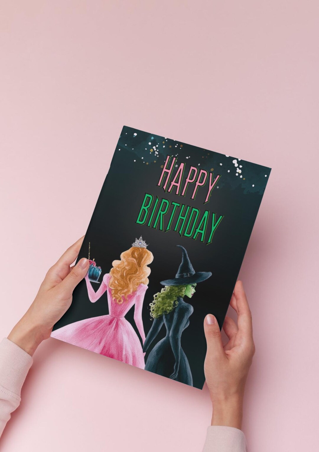 Wicked-inspired Birthday Card | Musical Theater Greeting Card ...