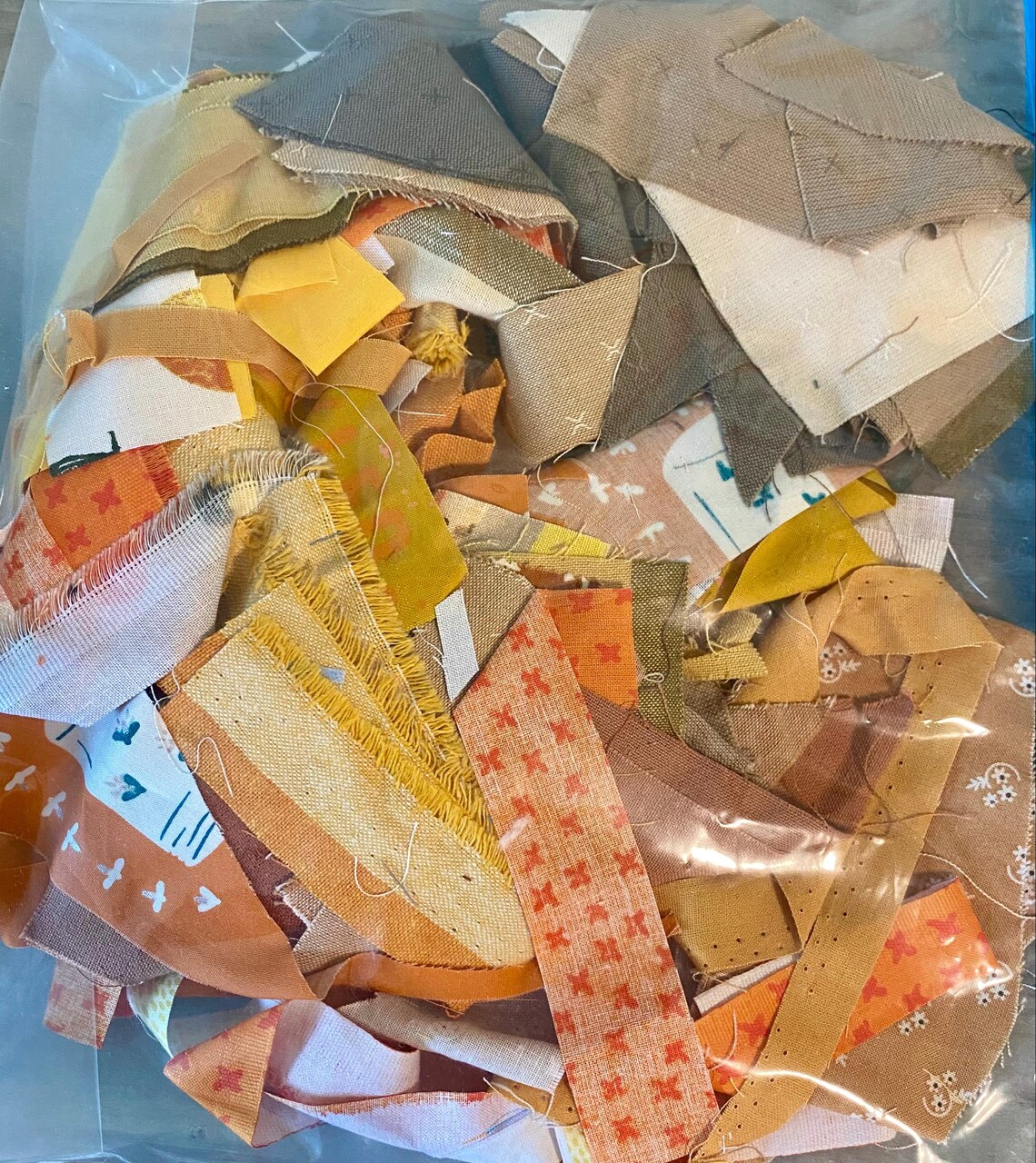 Fabric Crumbs for Scrap Quilting - 5 Oz Bags - Etsy