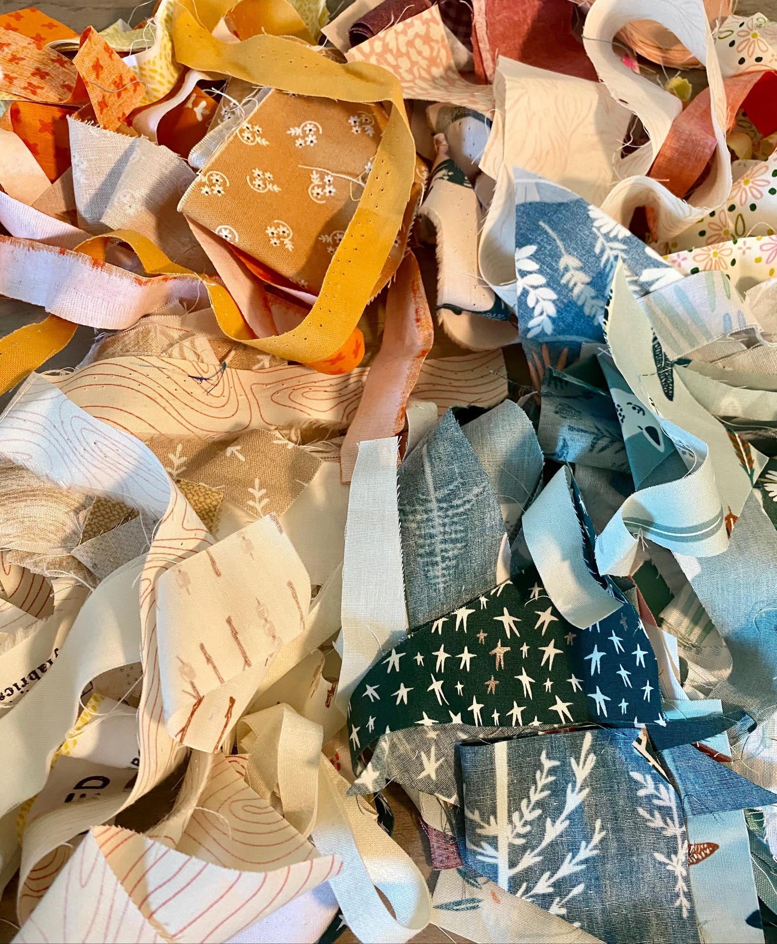 Fabric Crumbs for Scrap Quilting - 5 Oz Bags - Etsy