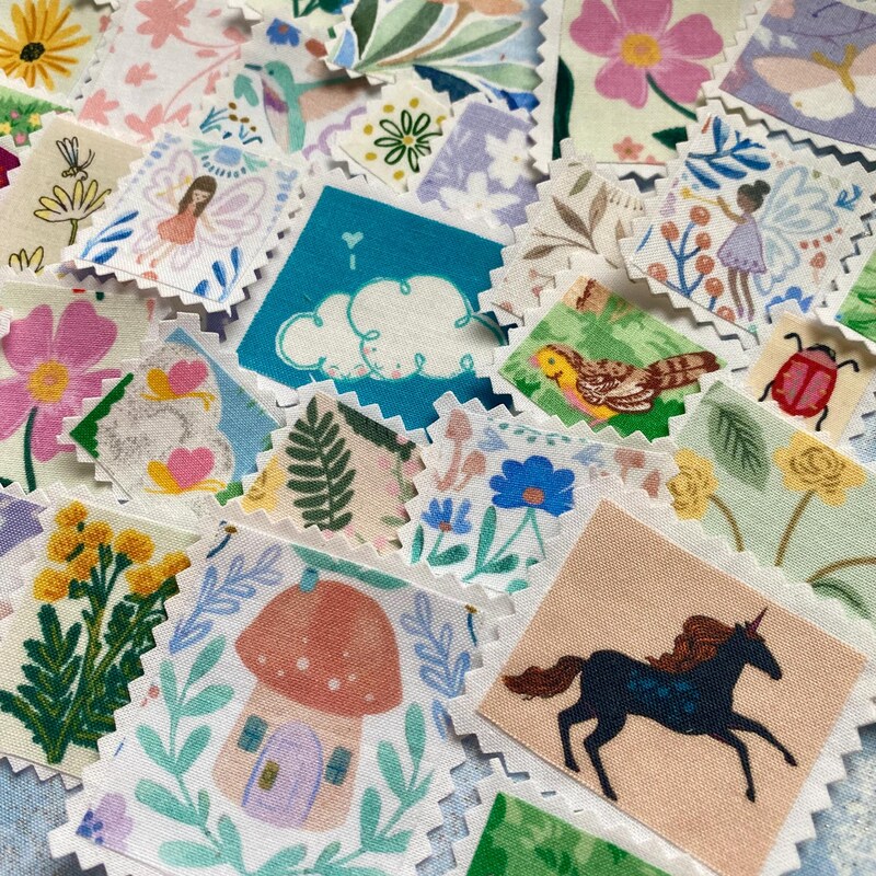 Fabric Stamps - Etsy