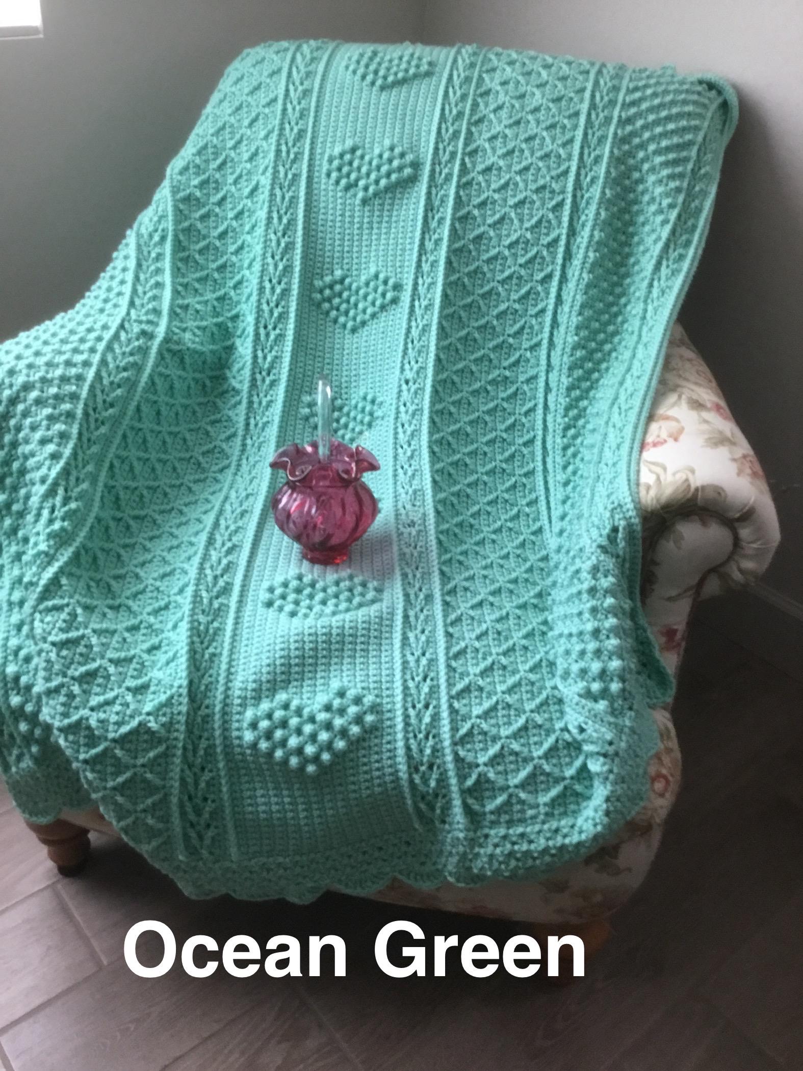 Afghan Crochet, Handmade Crochet Afghan, Vintage Afghan, Heirloom Style ...