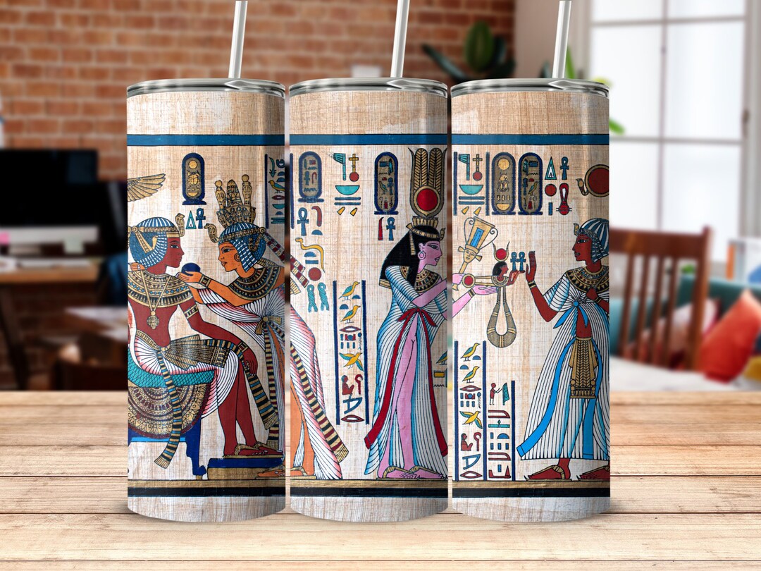 Egyptian Tumbler Wrap Ancient Egypt Egyptian Dye Sublimation - Etsy