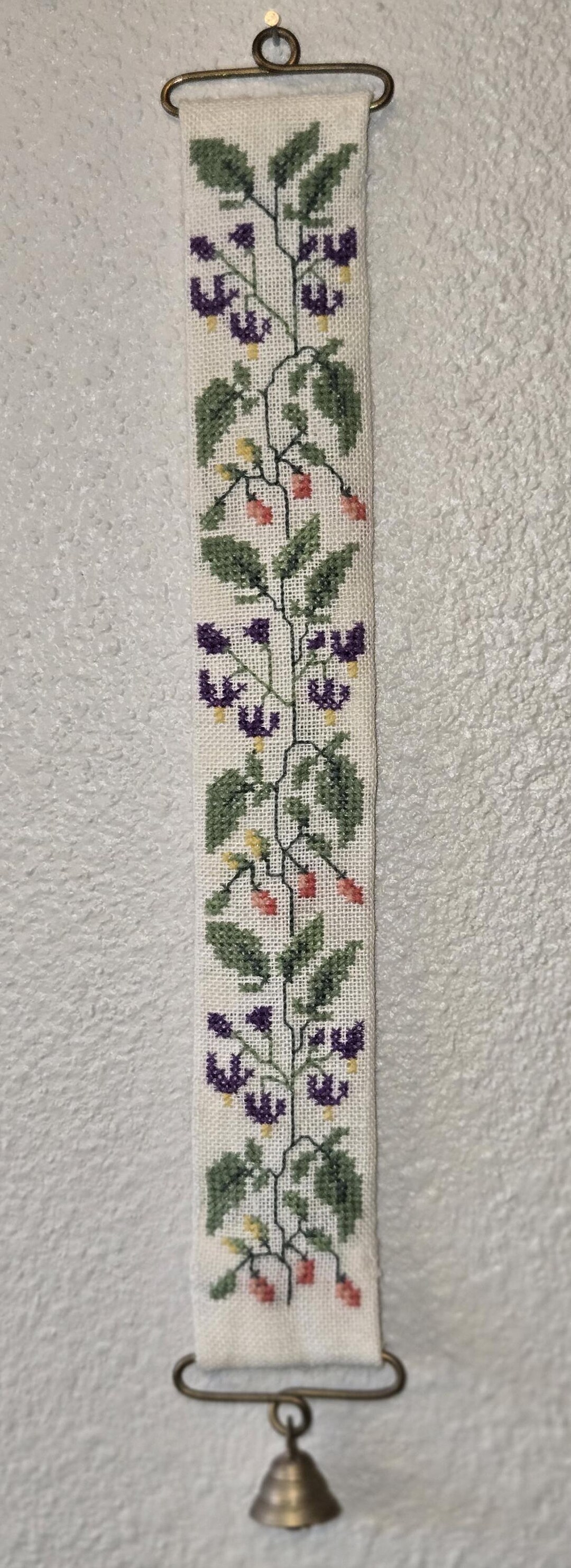 Wall Hanging Bell-pull Cross-stitch - Etsy