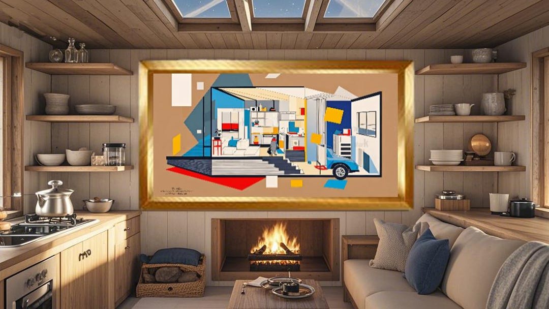 A Digital Art of Freedom: Inspired by Monet & Picasso - Etsy