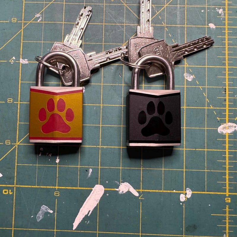 Lock Necklace - Etsy