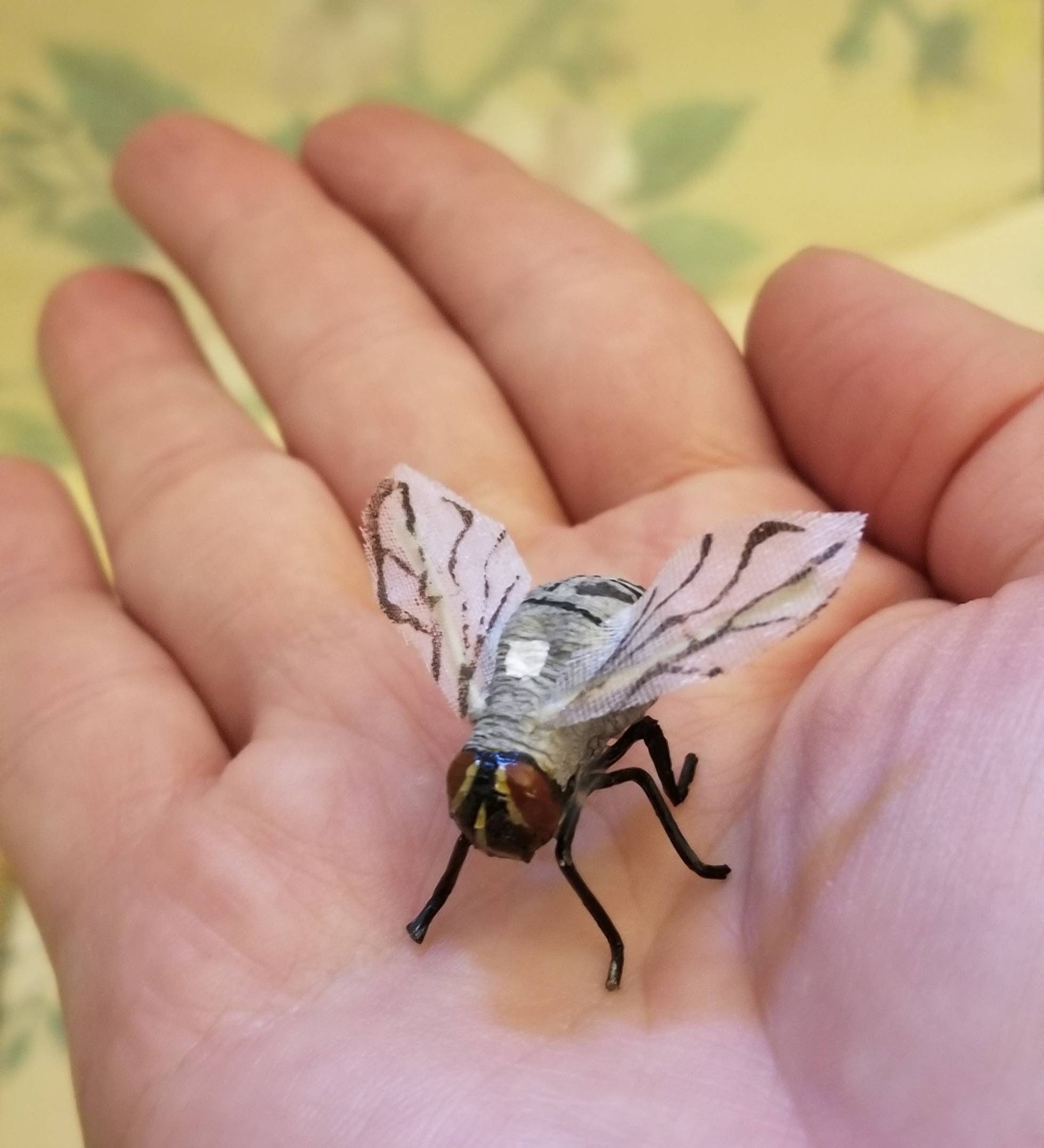 Giant Horse Fly Pair Two Creepy Crawly Craft Supplies - Etsy