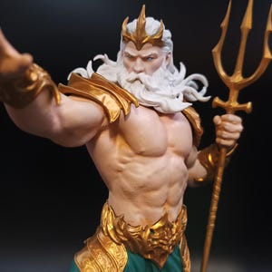 poseidon god of war action figure