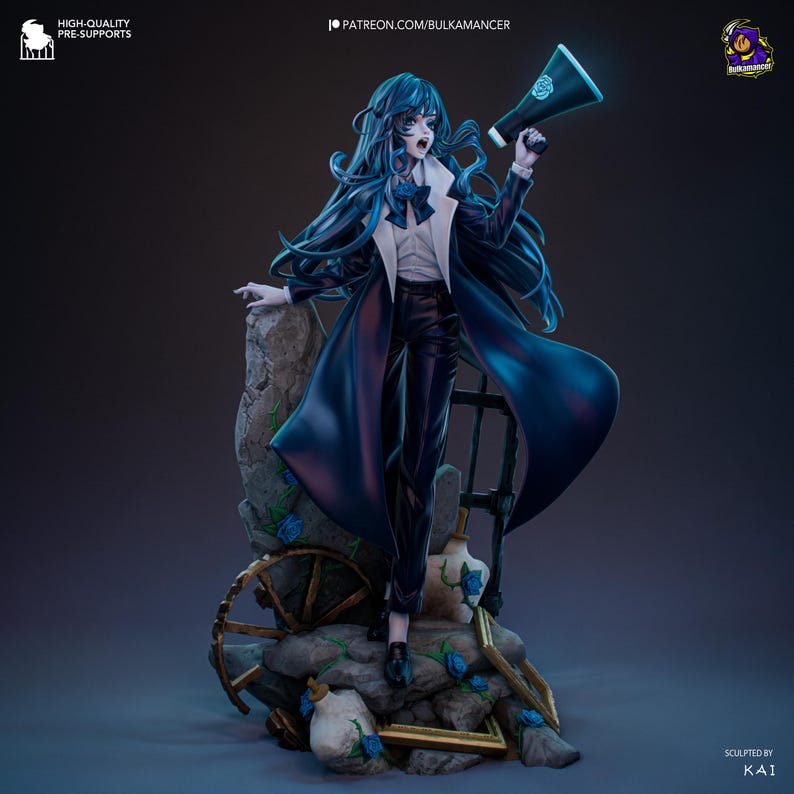 Estatua personalizada de Chando ADO impresa en 3D: figura coleccionable ...