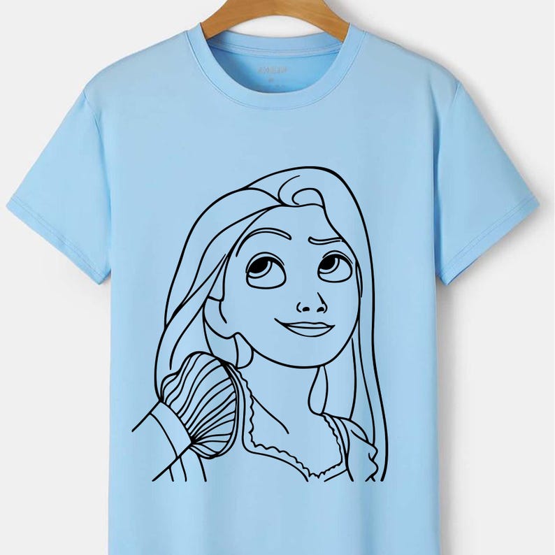 Princess Outline SVG PNG Bundle Princes for Cricut Ariel SVG Belle ...