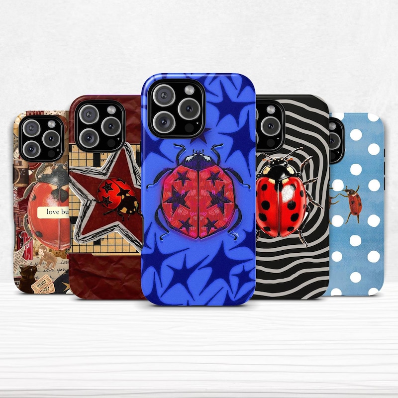 Ladybug Phone - Etsy