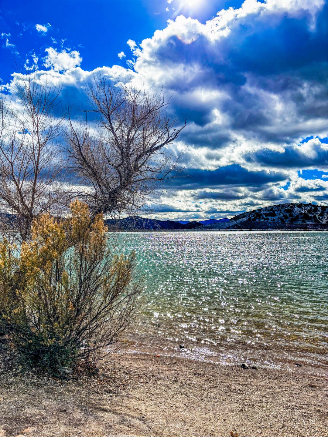 Deceptive Tranquility: Aquamarine Lake on a Bitterly Cold Day - Etsy