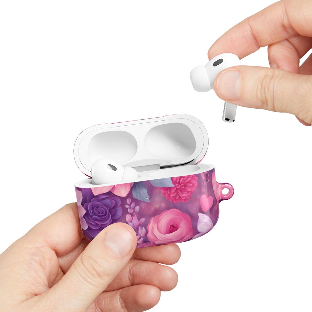 Floral AirPod Case, Cute Flower Design, Airpods Pro Case, Gifts for ...