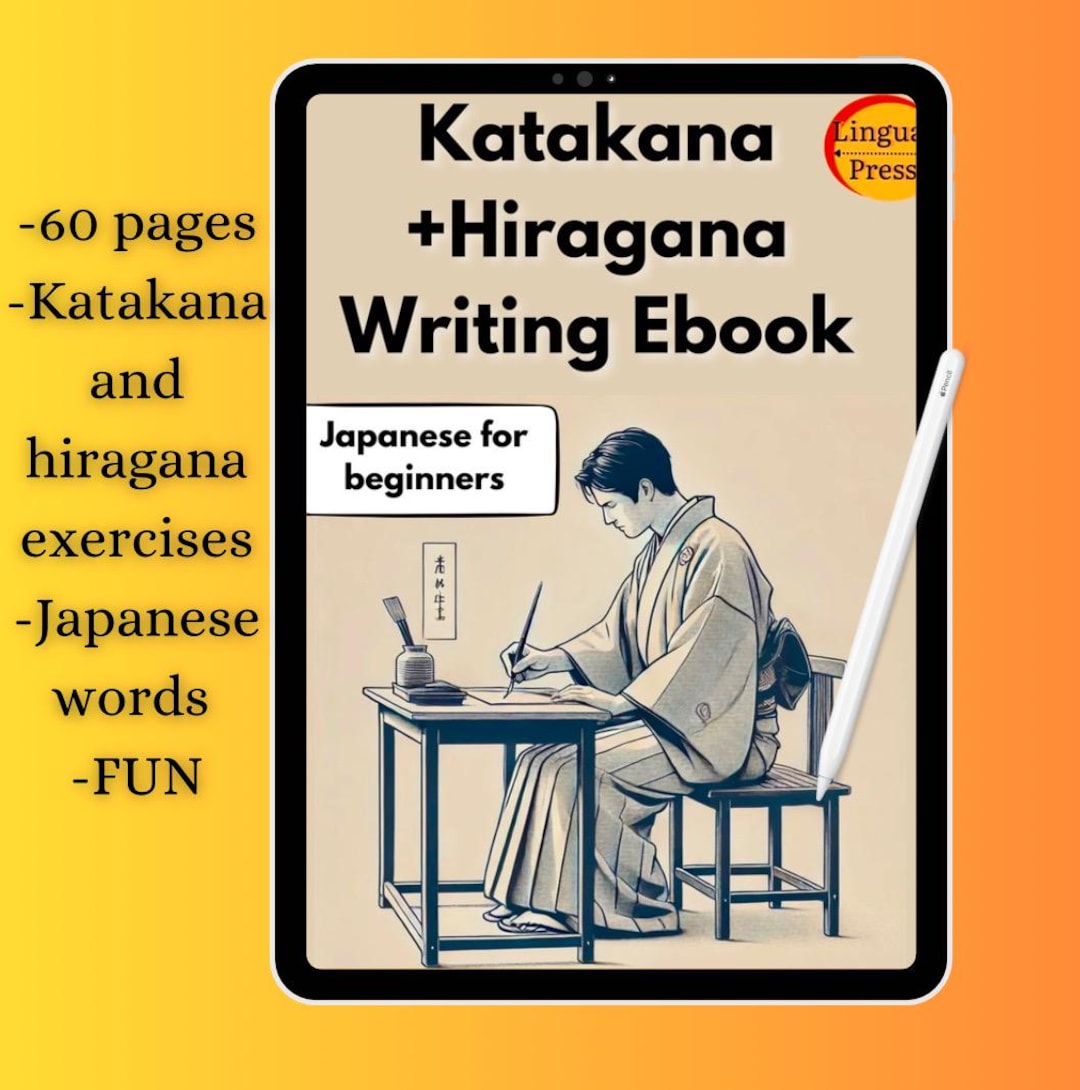 Hiragana and Katakana Ebook | Japanese for Beginners | Japanese Ebook ...